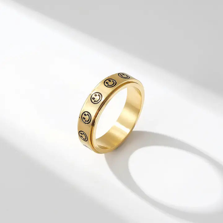 Smiley Face Fidget Rings – The Pearl of Door County