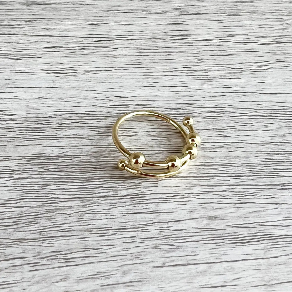Stainless Steel Adjustable Fidget Wrap Rings – The Pearl of Door County